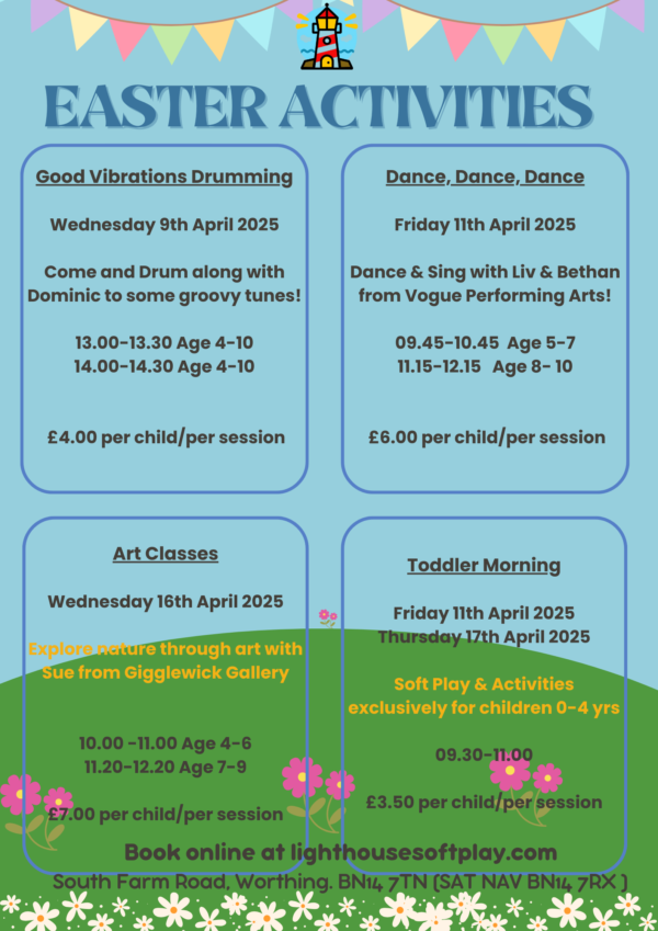 Soft Play Sessions – Lighthouse Soft Play