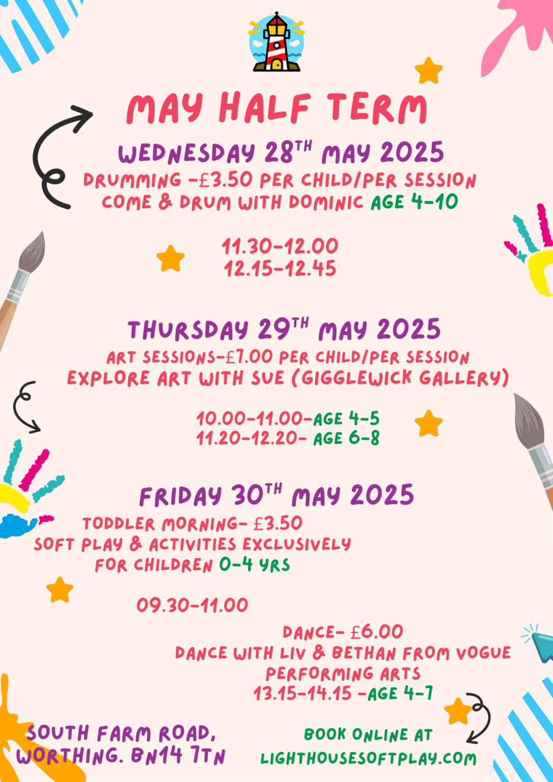 Soft Play Sessions – Lighthouse Soft Play